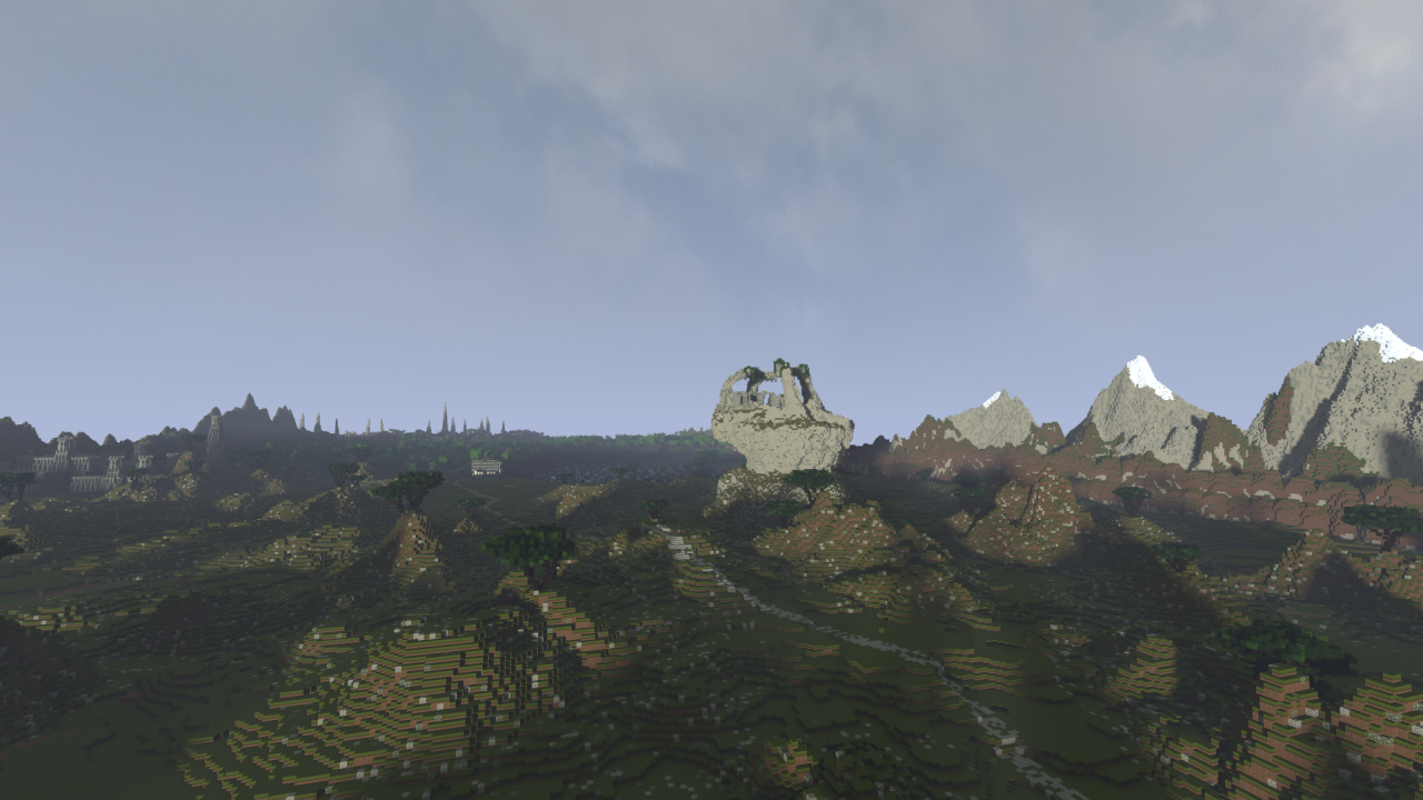 LOTR adventure Minecraft Map