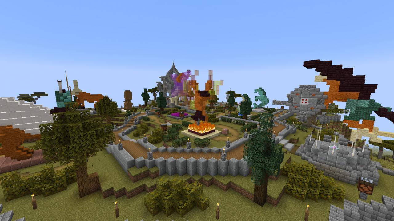 Shade's Sculpture Exhibit Minecraft Map