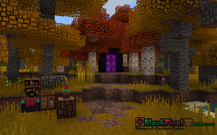 BlockPixel Bedrock Edition Minecraft Texture Pack