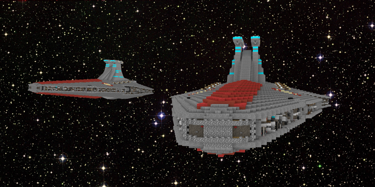 Venator-class Star Destroyer Minecraft Map