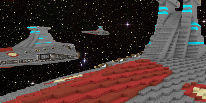 Venator-class Star Destroyer Minecraft Map