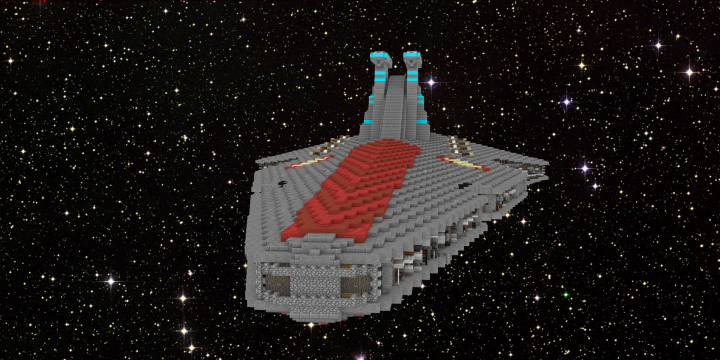 Venator-class Star Destroyer Minecraft Map