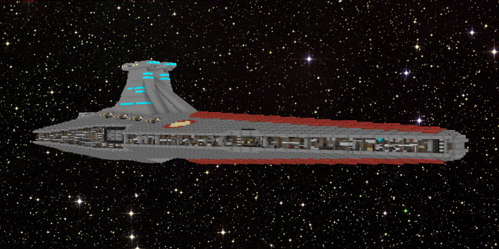Venator-class Star Destroyer Minecraft Map