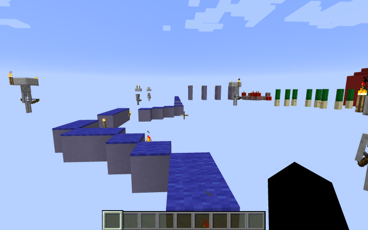 Worlds Parkour Challenge Minecraft Map