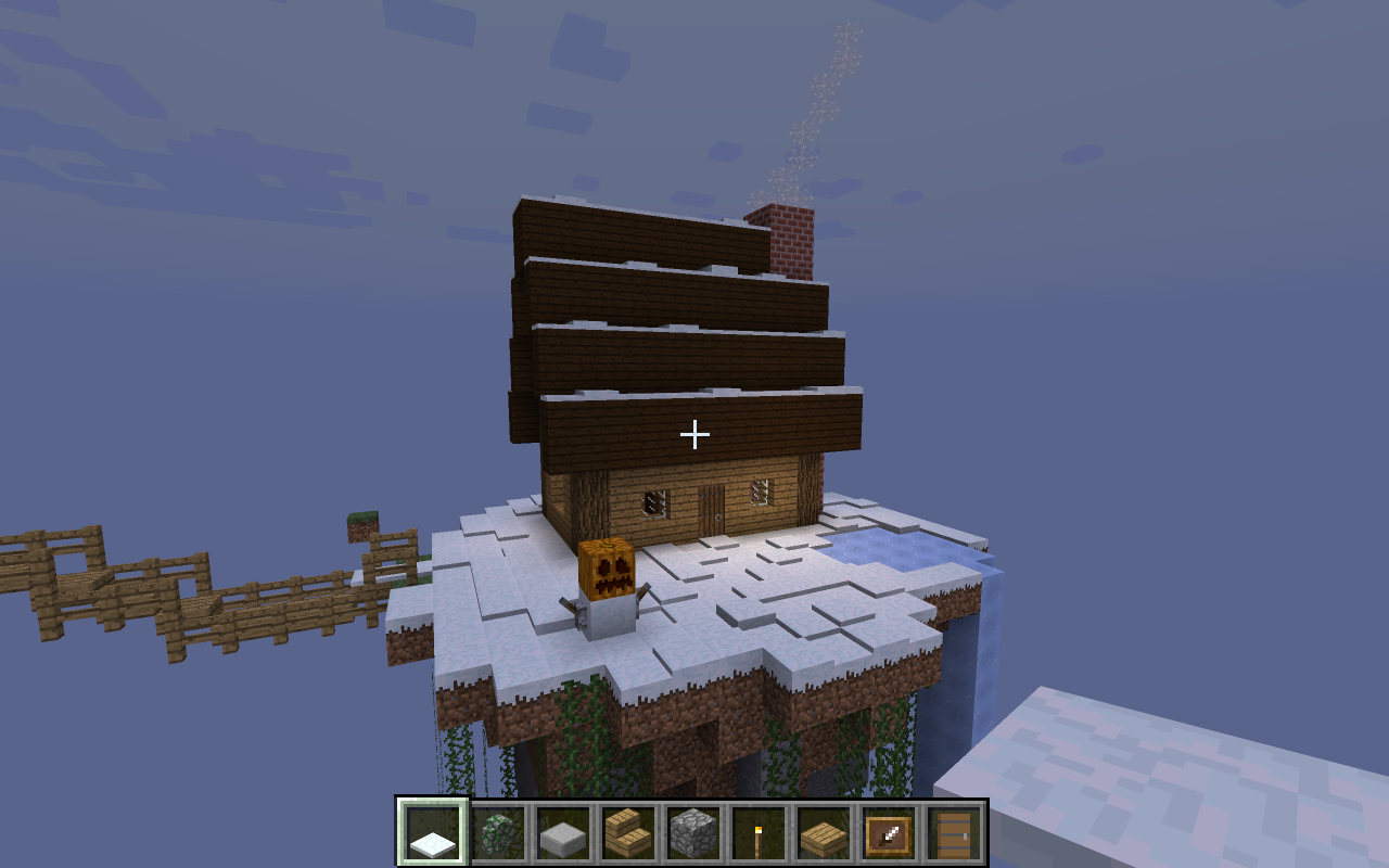 Medieval Sky Island Village Minecraft Map