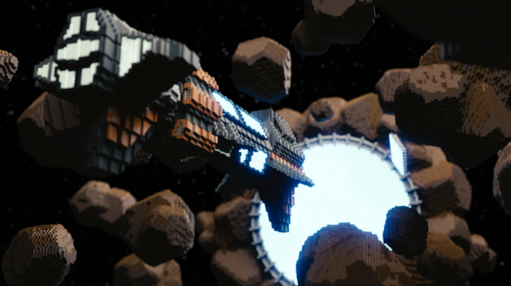 'Outer Space' Minecraft Map