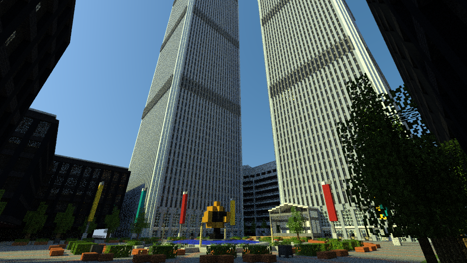 WORLD TRADE CENTER (1973-2001) Minecraft Map