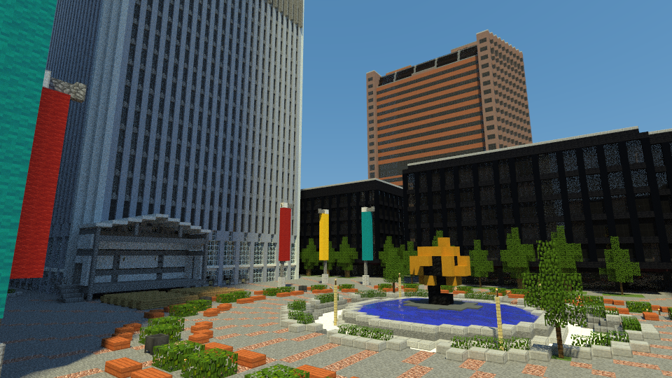 WORLD TRADE CENTER (1973-2001) Minecraft Map