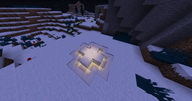 Mega Mountain House Minecraft Map