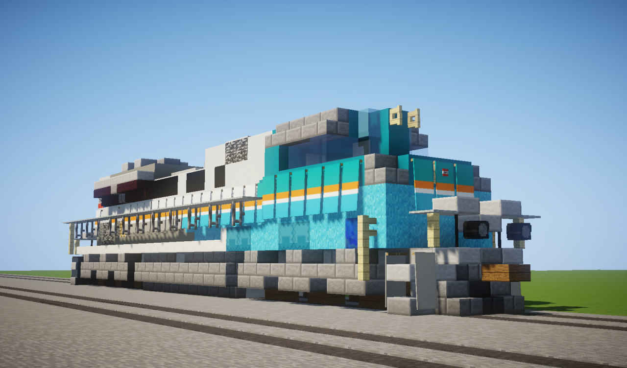 1:5:1 Union Pacific 4141 SD70ACe George H.W. Bush Heritage Unit ...