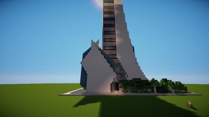Futuristic Skyscraper 1 Minecraft Map
