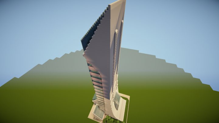 Futuristic Skyscraper 1 Minecraft Map