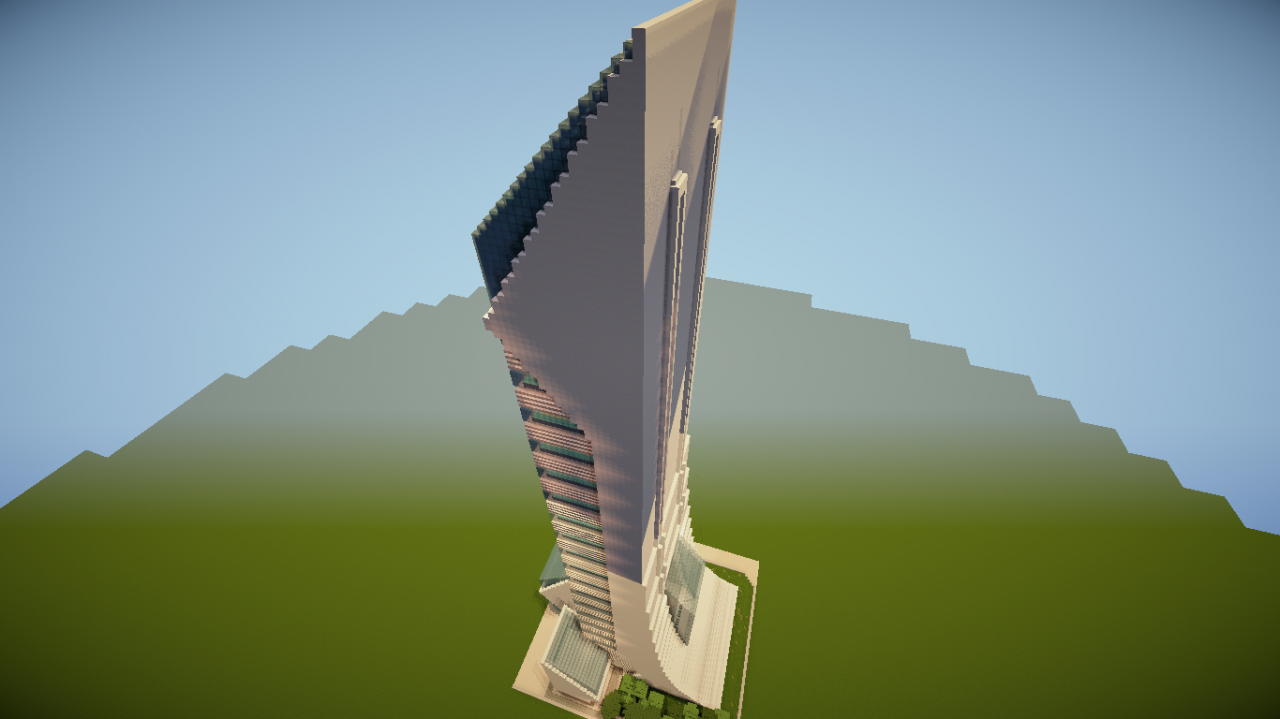 Futuristic Skyscraper 1 Minecraft Map