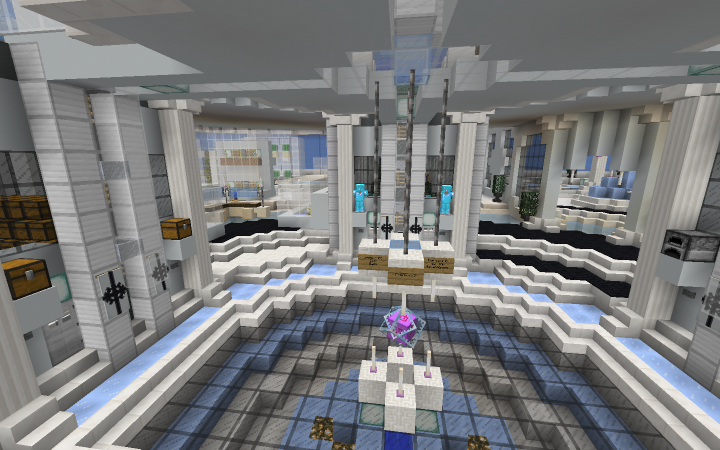 2B2T UFO base Minecraft Map