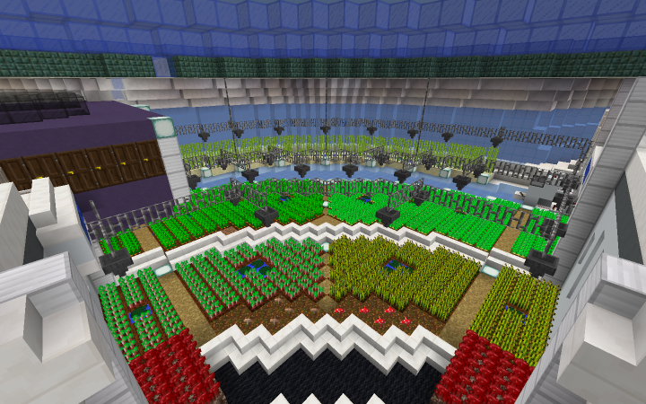 2B2T UFO base Minecraft Map