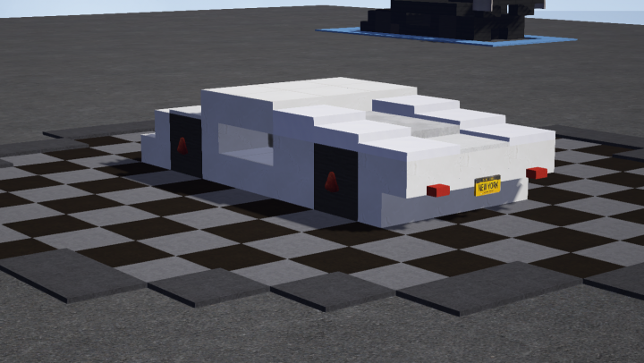 Lamborghini Aventador Minecraft Map