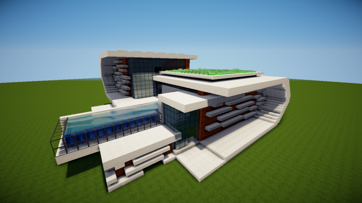 Futuristic House 1 Minecraft Map