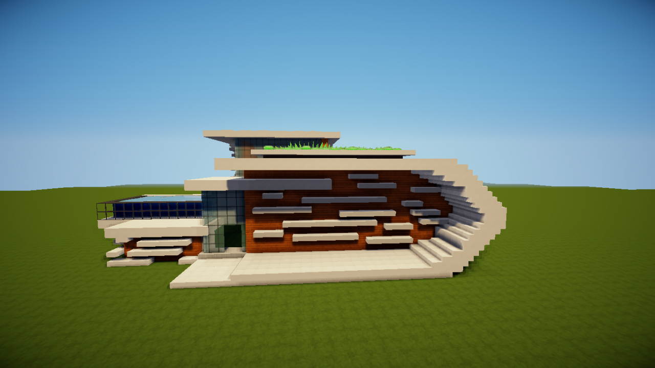 Futuristic House 1 Minecraft Map