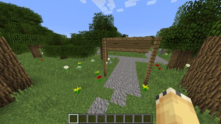 Minigolf Park Minecraft Map