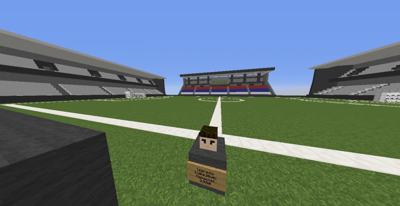 Minecraft Football/Soccer Stadiums Minecraft Map