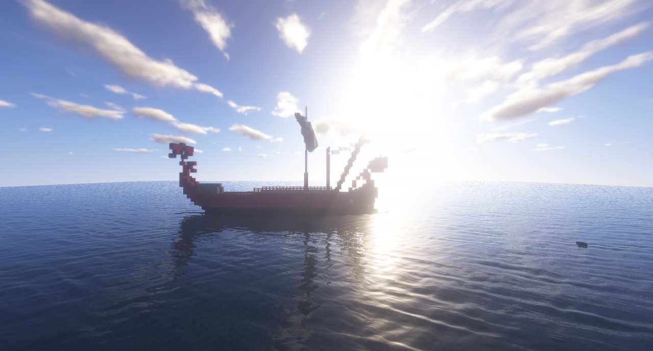 Roman Trireme 260 BC Minecraft Map