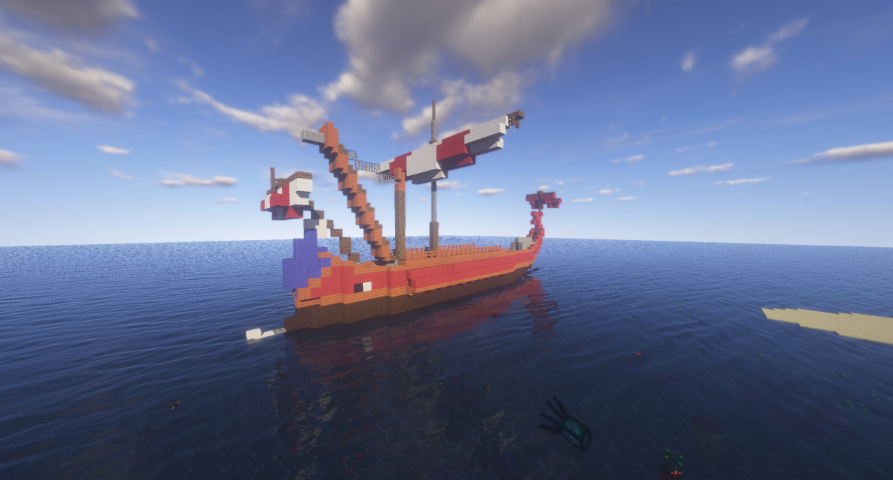 Roman Trireme 260 BC Minecraft Map