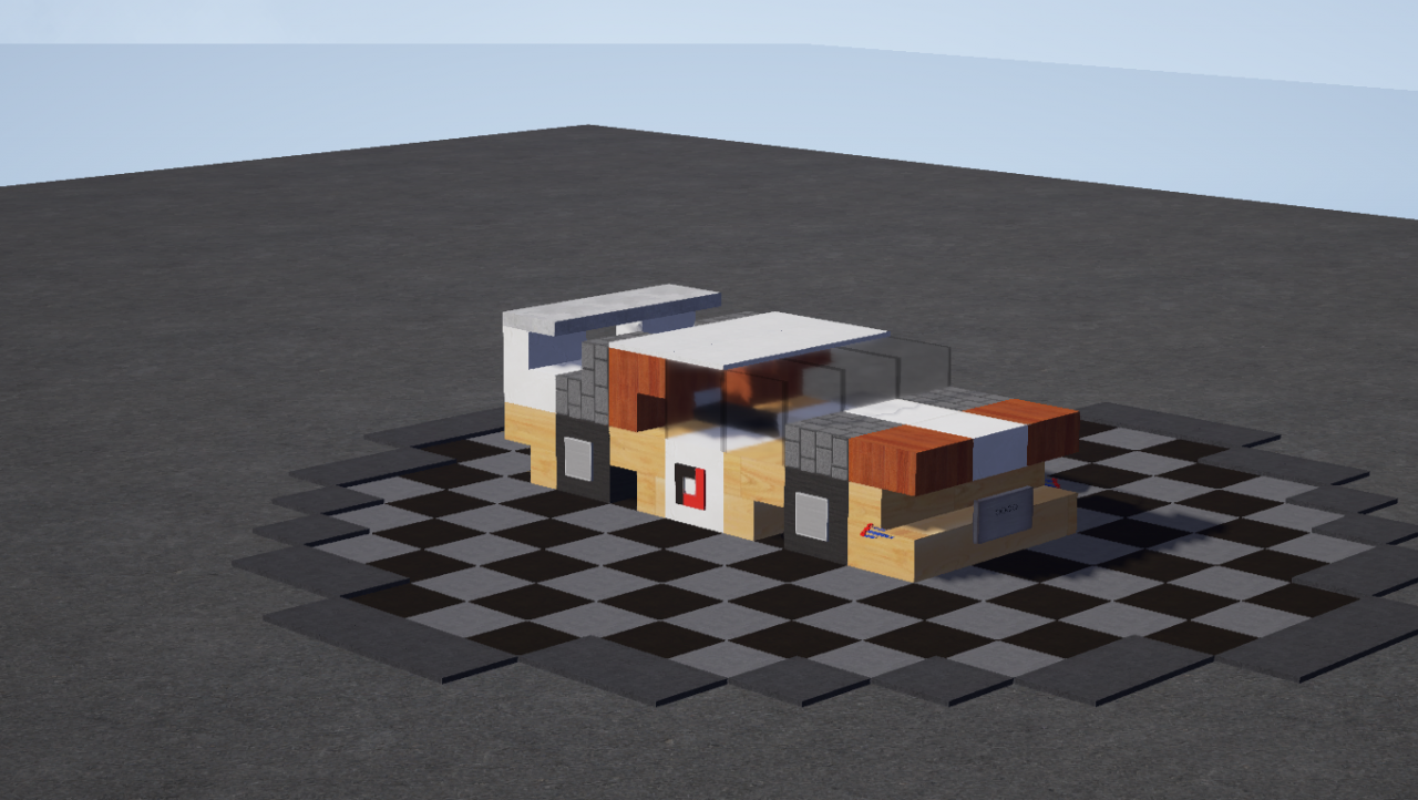 Audi Quattro Sport (Group B) Minecraft Map