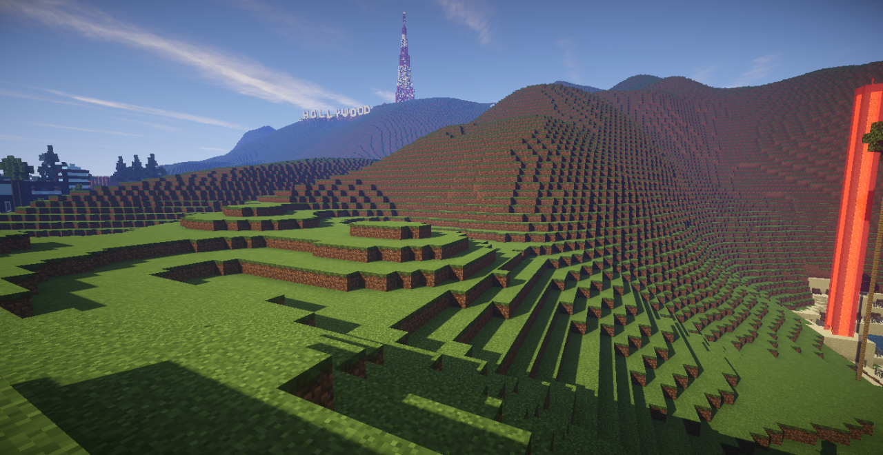 Los Angeles Tour (Hollywood) Minecraft Map