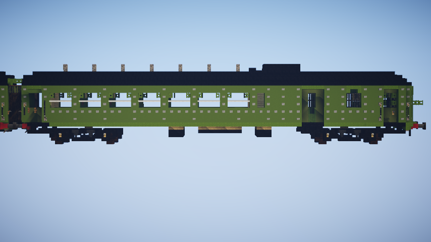 K1 passenger coaches NMBS Minecraft Map
