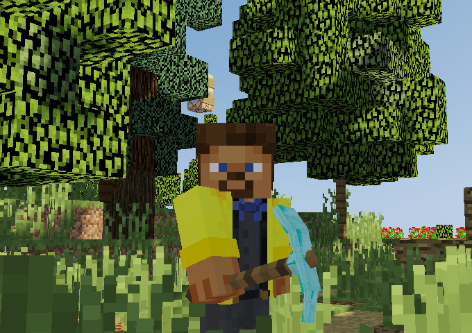 3D PICKAXE Minecraft Texture Pack