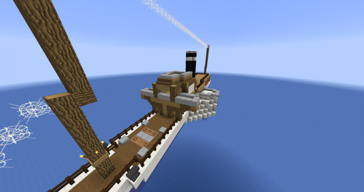 PD - Lutetia / Paddle Steamer ( Saxony ) Minecraft Map