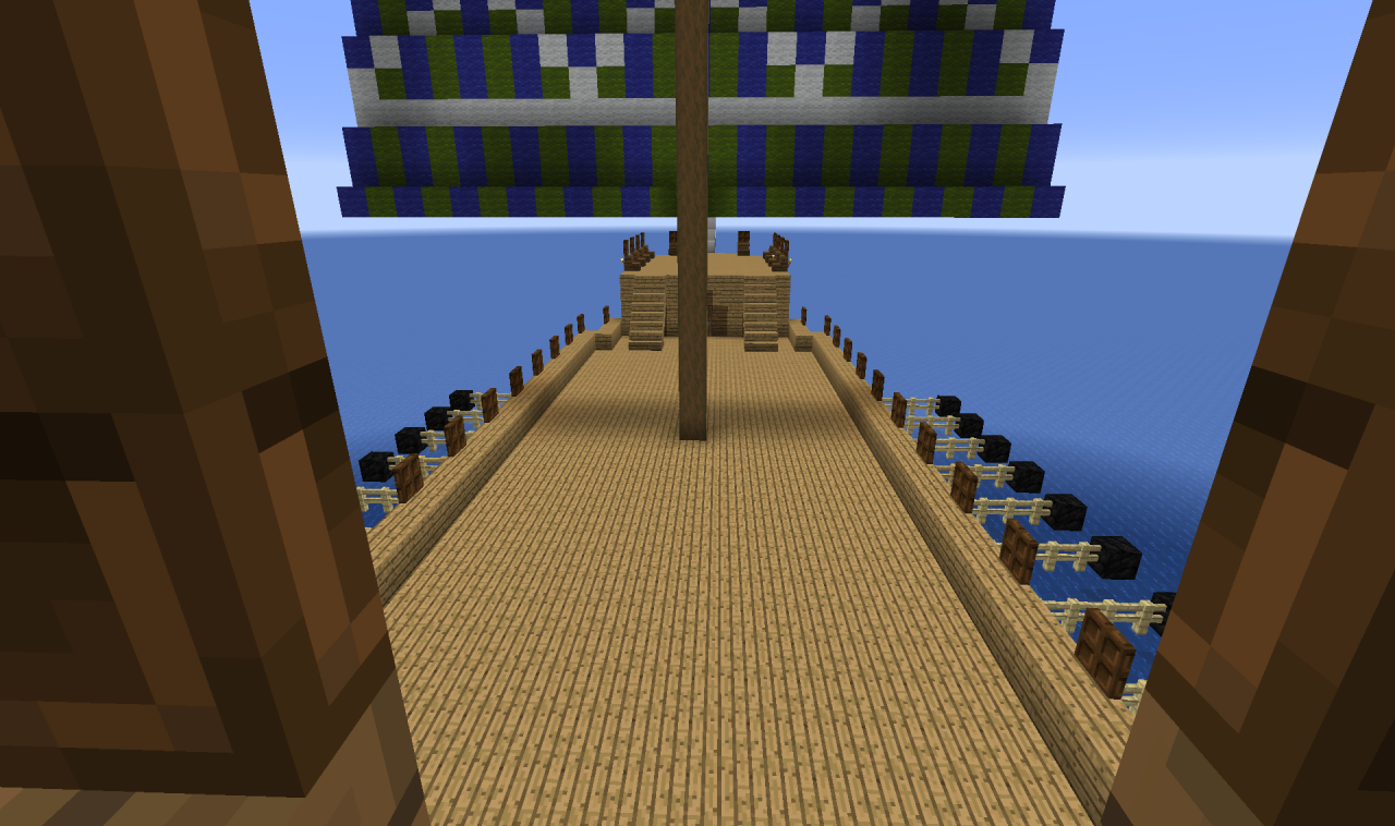 Liburna - a Roman warship Minecraft Map