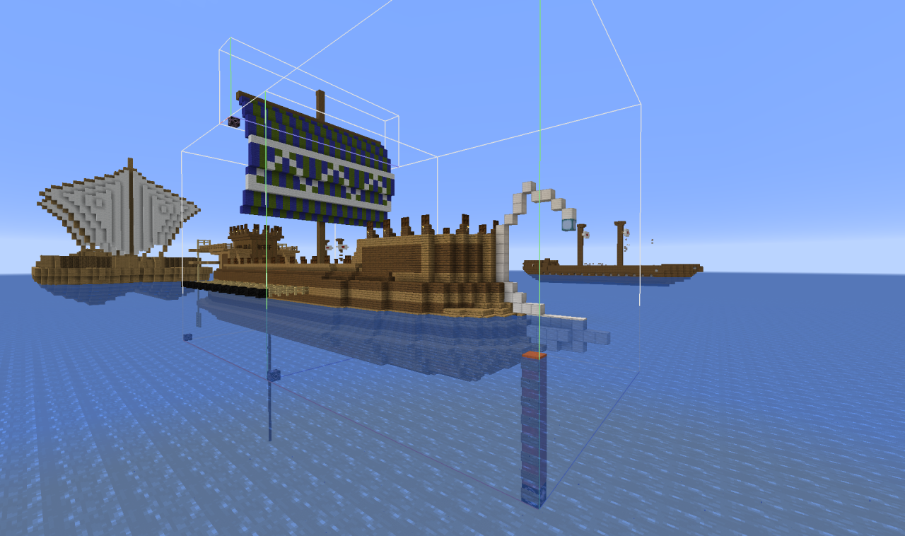 Liburna - a Roman warship Minecraft Map