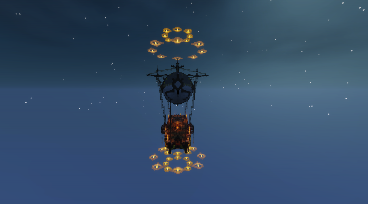 Magical Victorian Dirigible Minecraft Map