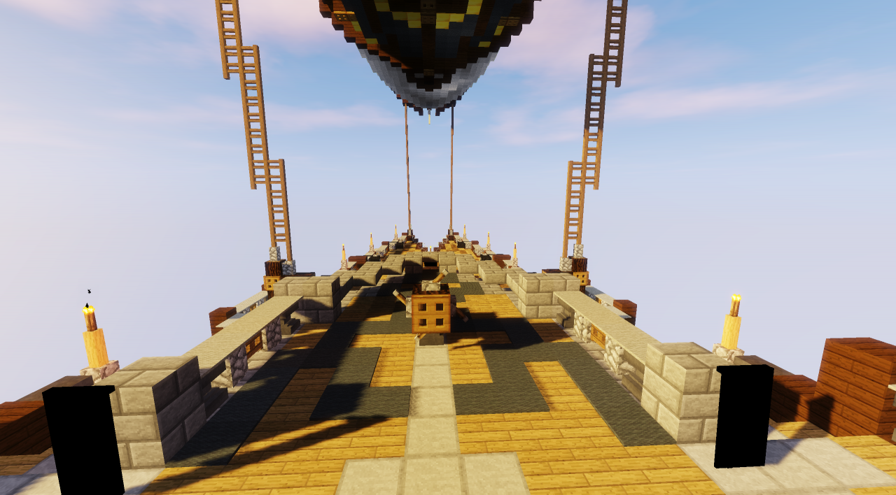 Magical Victorian Dirigible Minecraft Map