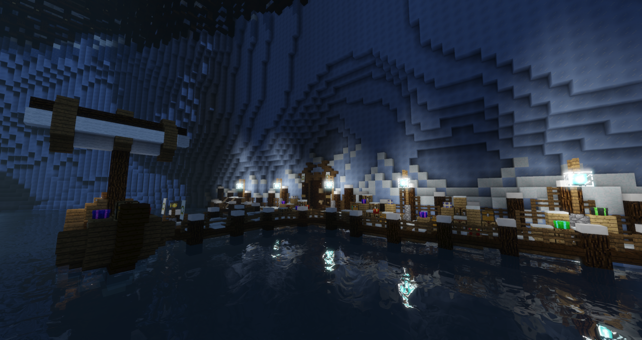 Welcome to The North Pole! [Christmas Gifts Build] Minecraft Map