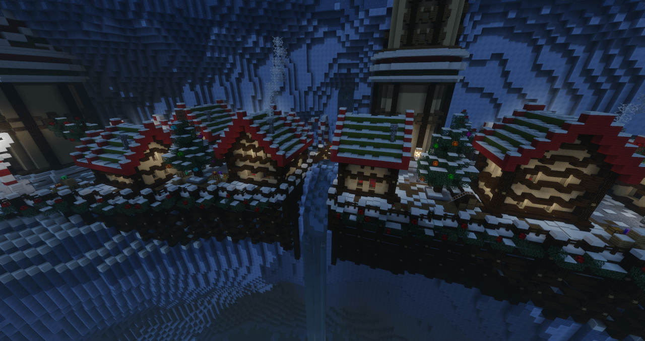 Welcome to The North Pole! [Christmas Gifts Build] Minecraft Map