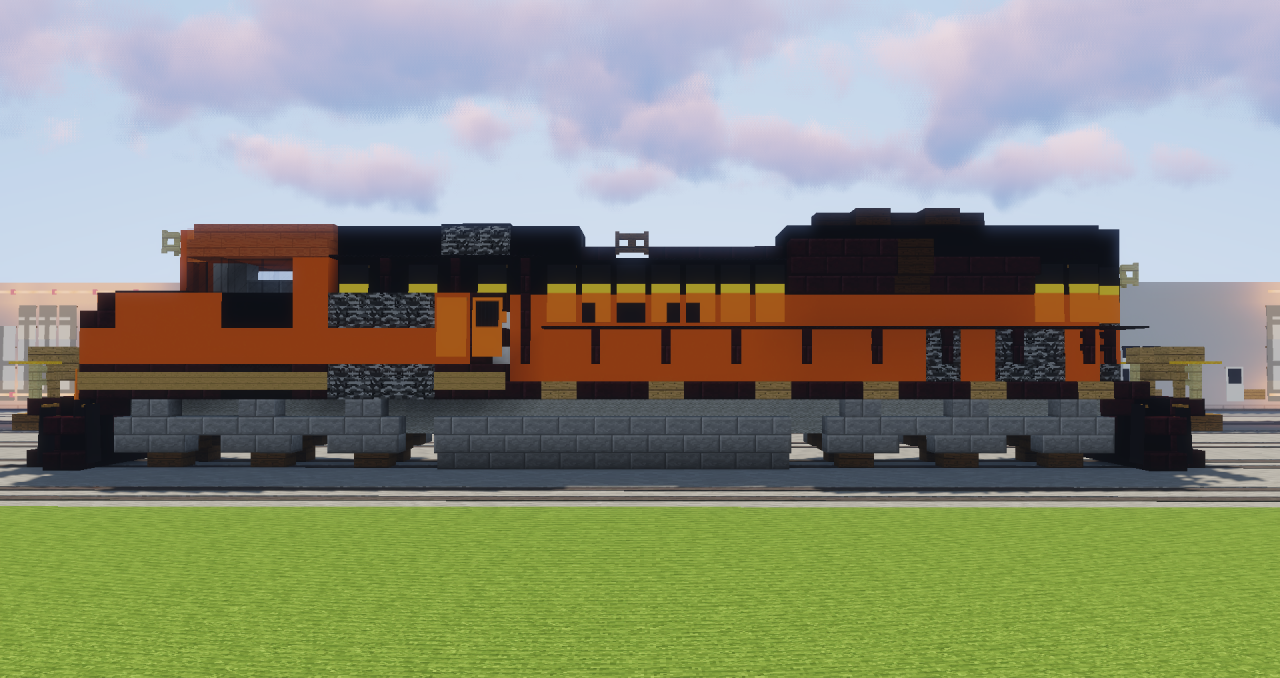 1:5:1 BNSF EMD SD70ACe Minecraft Map