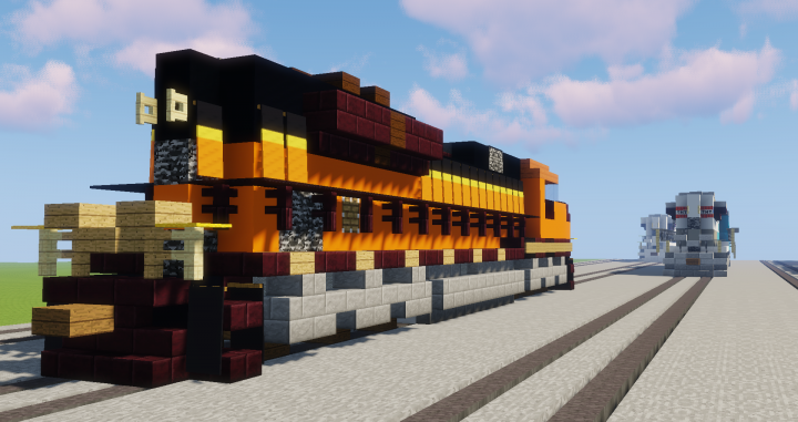 1:5:1 BNSF EMD SD70ACe Minecraft Map