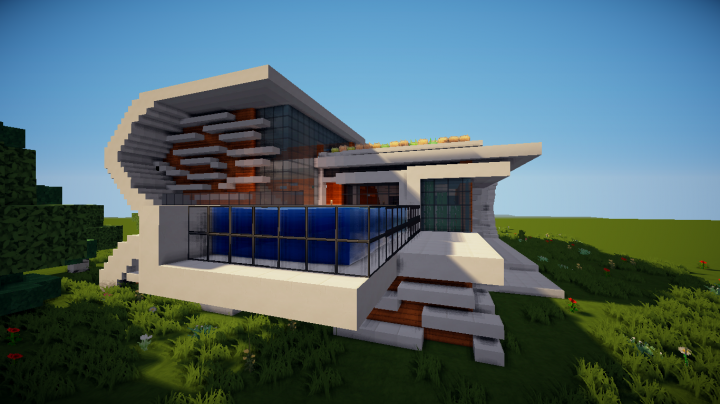 Futuristic House 1 Minecraft Map