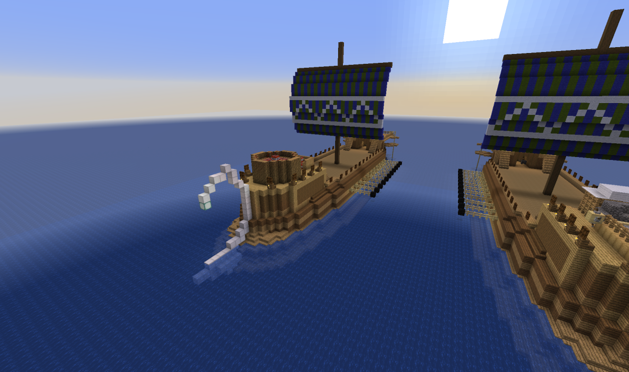Liburna - a Roman warship Minecraft Map