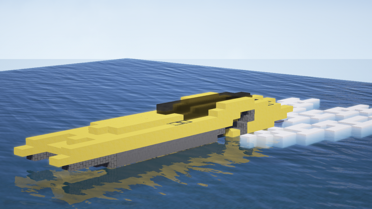 Lamborghini Aventador Speed Boat (LamBOAT) Minecraft Map