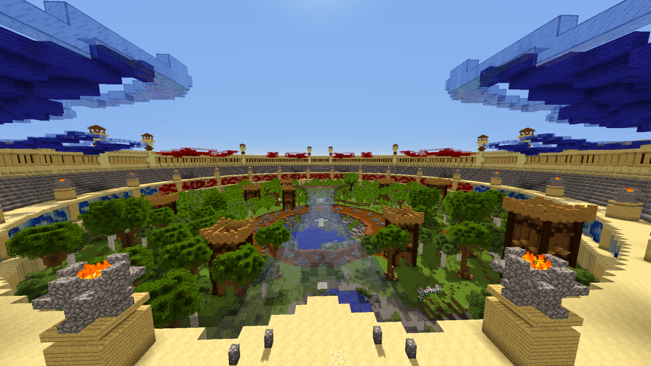 Gladiator Arena ( Decently Detailed ) Minecraft Map
