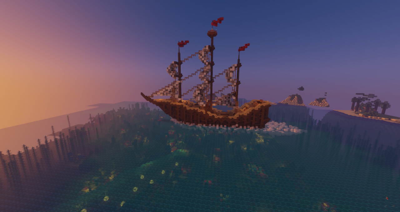 Medieval Cargo Ship ♡ Minecraft Map