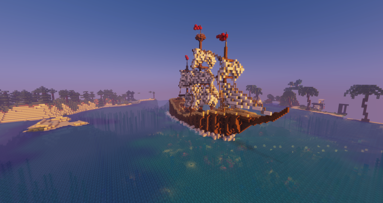 Medieval Cargo Ship ♡ Minecraft Map