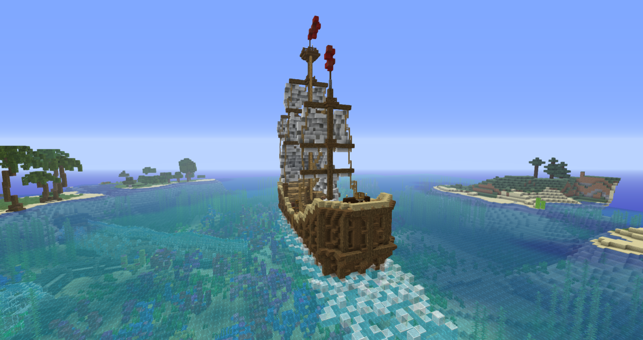 Medieval Cargo Ship ♡ Minecraft Map