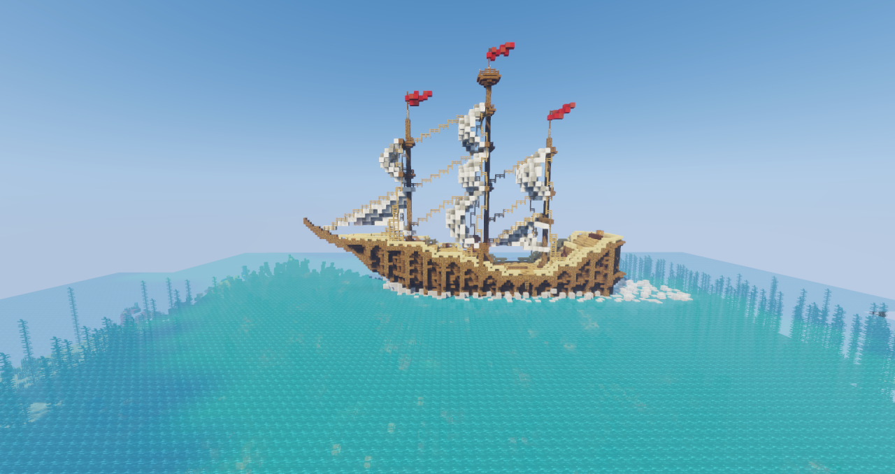 Medieval Cargo Ship ♡ Minecraft Map