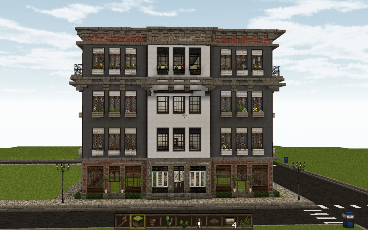  Build Townhouse Minecraft Map