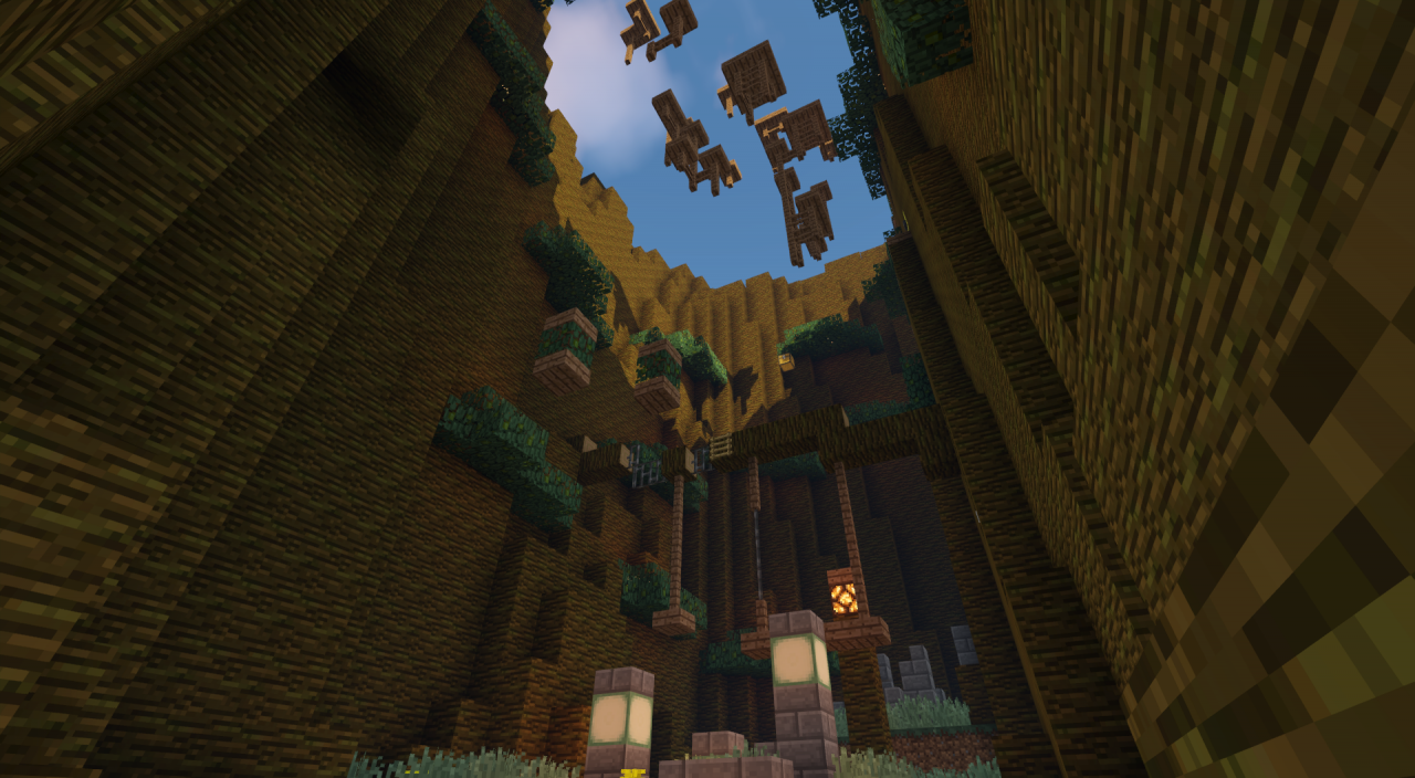 Jump to the limit Minecraft Map