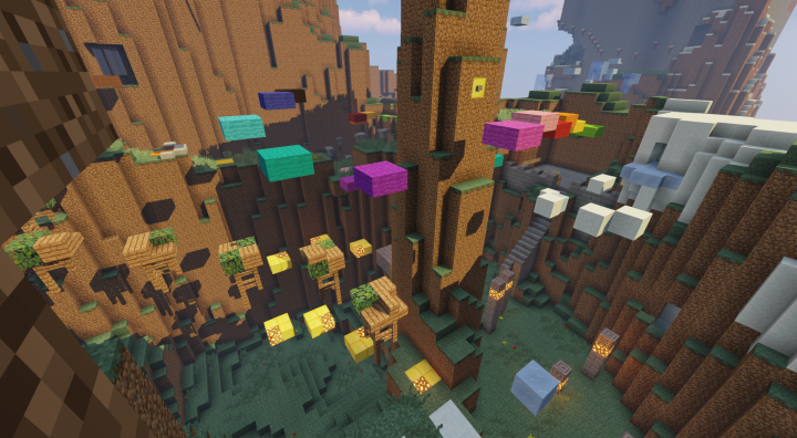 Jump to the limit Minecraft Map